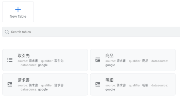 AppSheetで請求書アプリ（第2回）スプレッドシートからアプリ作成