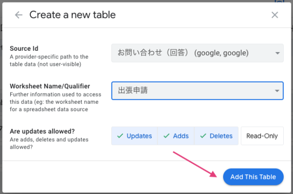 AppSheet と Google Workspace の連携（5）Gmail